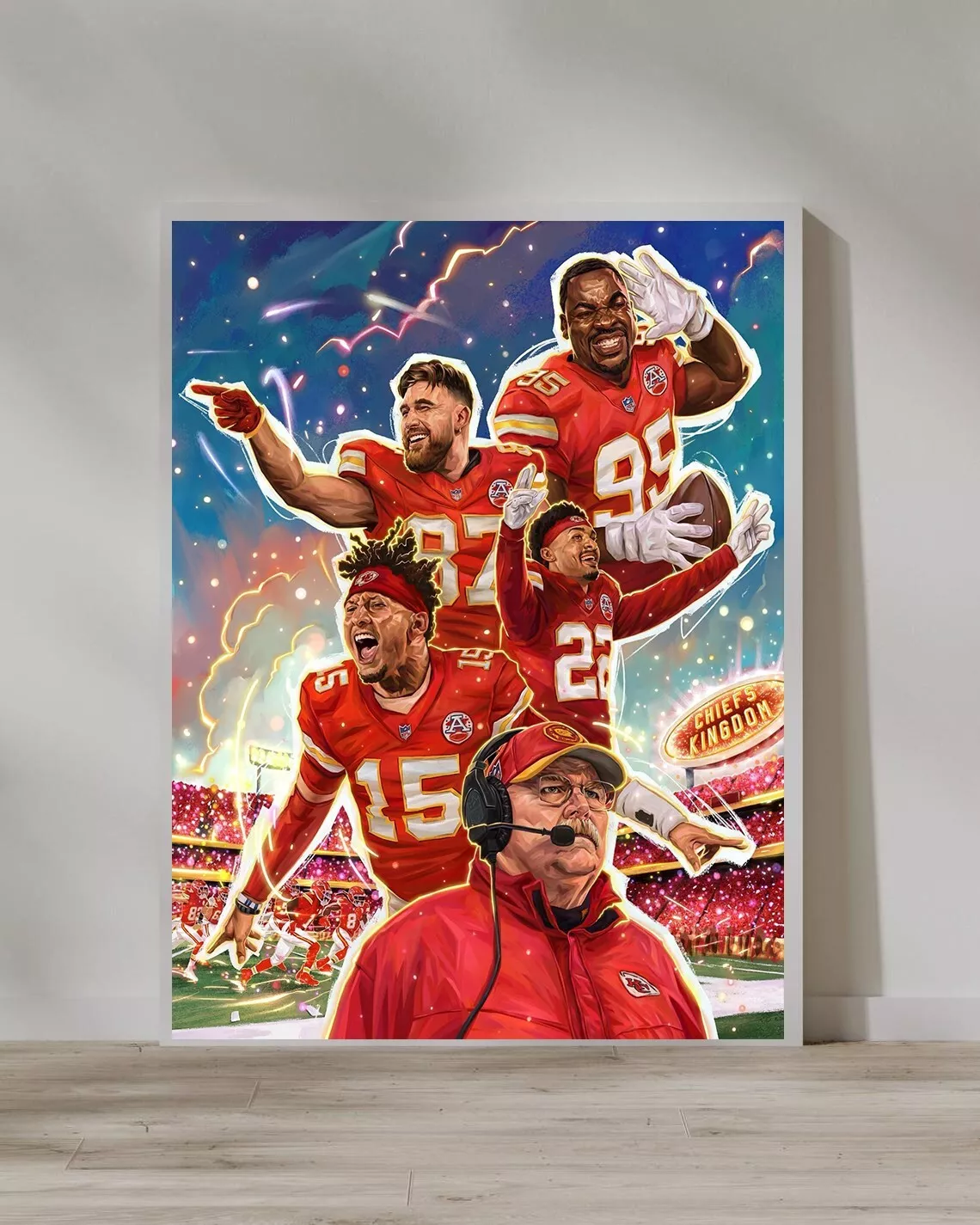 Kansas City Ready To Rock The House 2025 Poster, Kansas City Poster ...