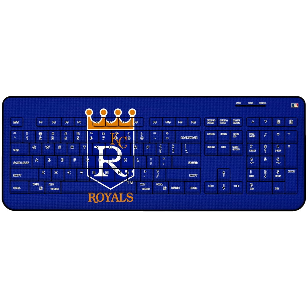 Kansas City Royals 1969-1978 Cooperstown Solid Design Wireless Keyboard ...