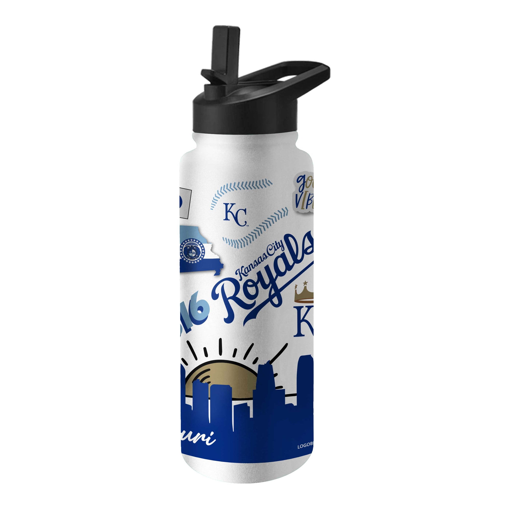 Kansas City Royals 34oz. Native Quencher Bottle - Walmart.com