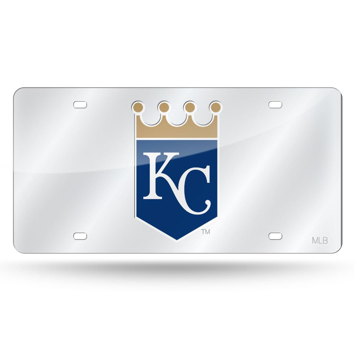 Kansas City Royals License Plate Laser Cut Silver - Walmart.com