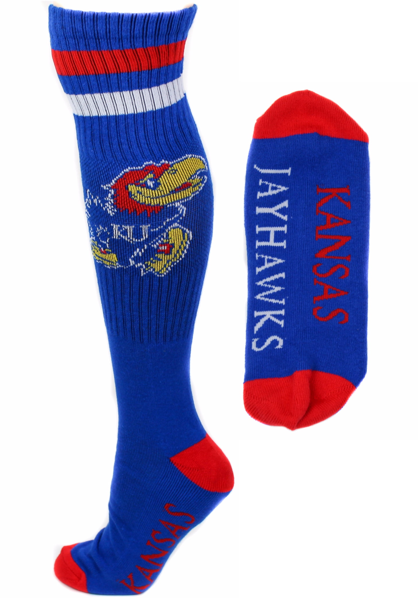 Donegal Bay Kansas Jayhawks Retro Tube Socks - Unisex Knee-High - One ...