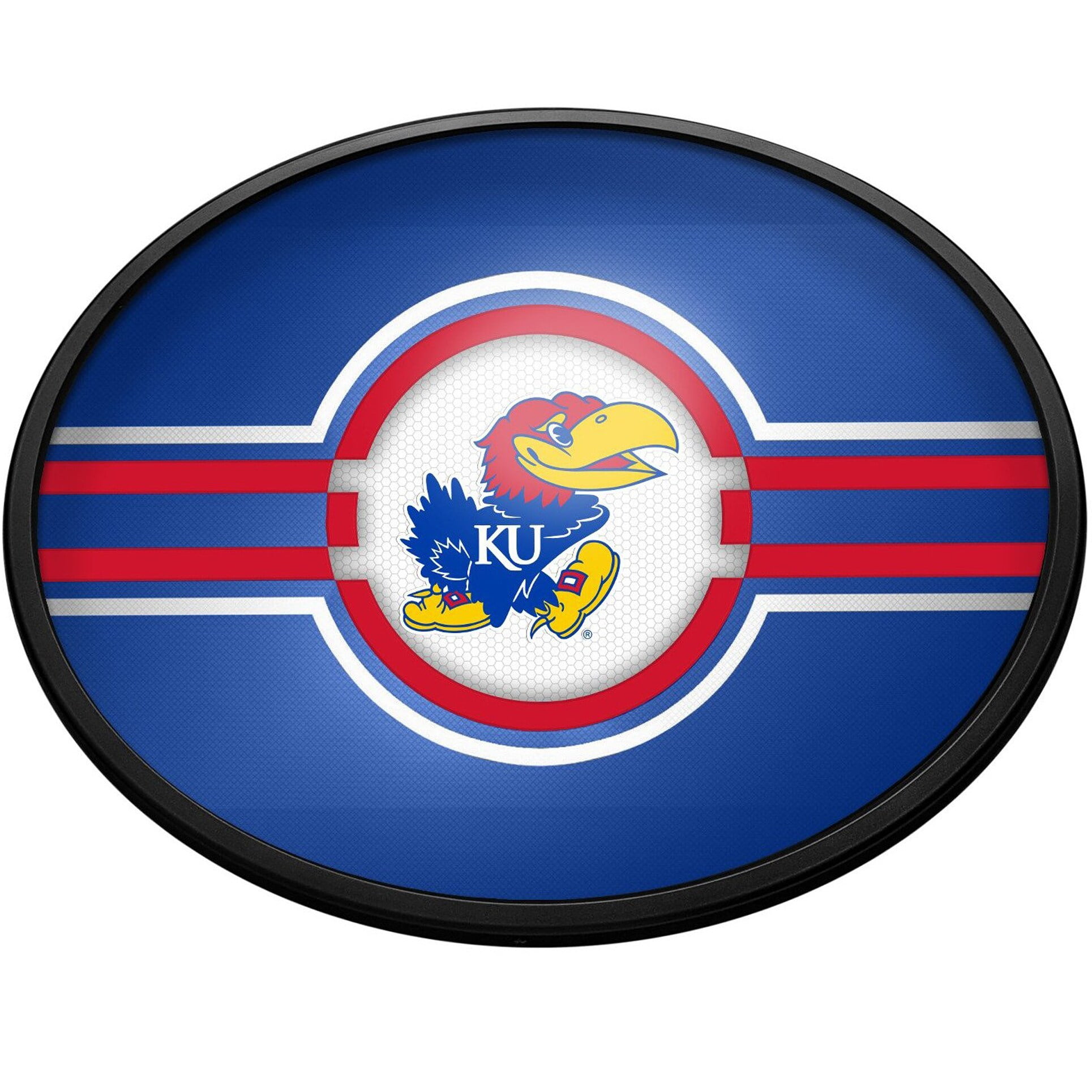 Kansas Jayhawks 18'' x 14'' Logo Slimline Illuminated Wall Sign ...