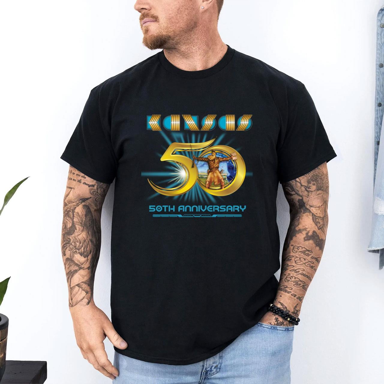Kansas Music Band 50th Anniversary Tour 2024 T-shirt - Walmart.com Kansas Music Band 50th Anniversary Tour 2024 T-shirt - Walmart.com