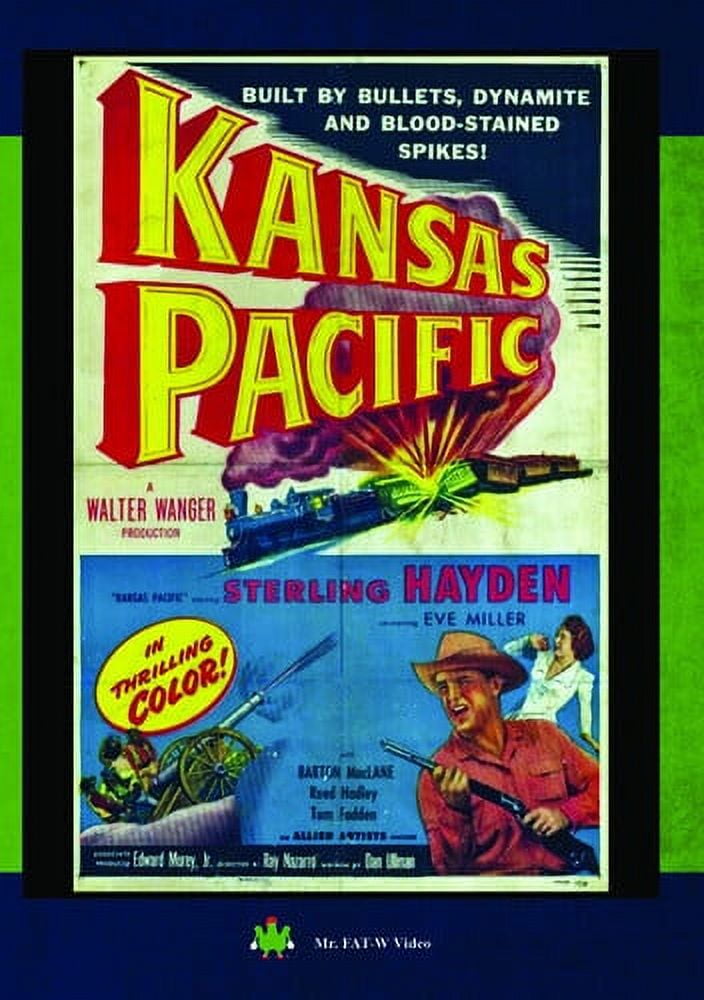 Kansas Pacific (DVD), Mr Fat - w Video, Western - Walmart Business Supplies