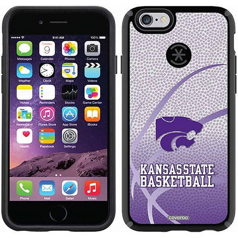 Kansas State Basketball Design on Apple iPhone 6 CandyShell Case by ...