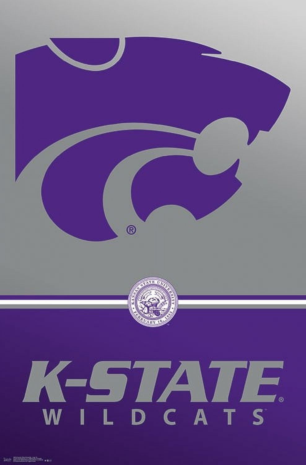 Kansas State University - Logo Poster Print (22 x 34) - Walmart.com