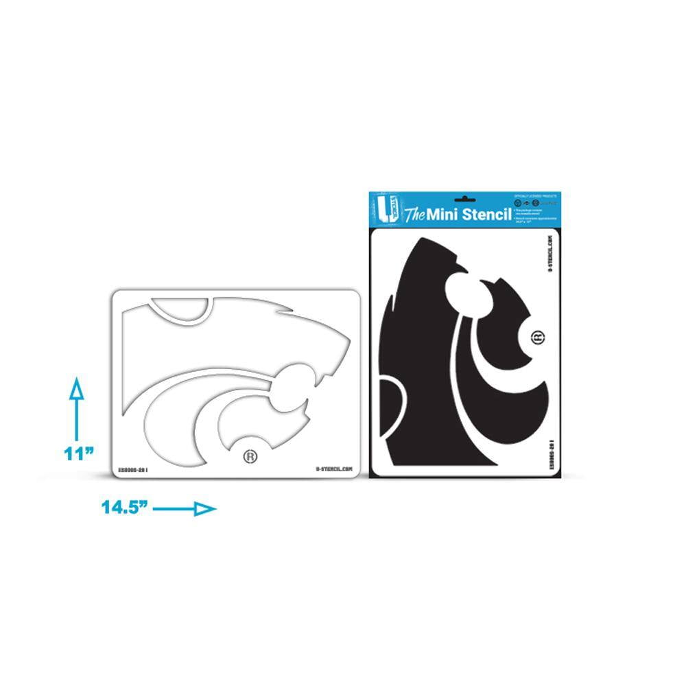 Kansas State "WILDCAT" Mini Stencil - Walmart.com