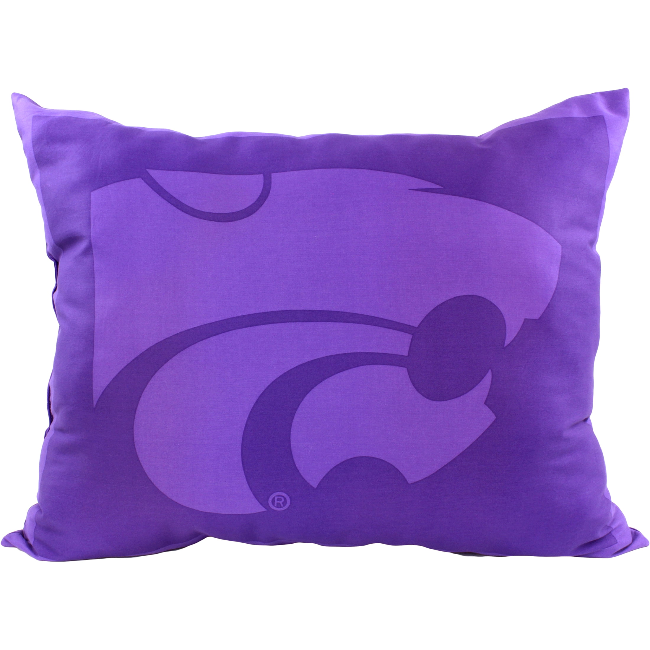 College Covers Kansas State Wildcats Pillow - 20x28 Cotton Sateen ...