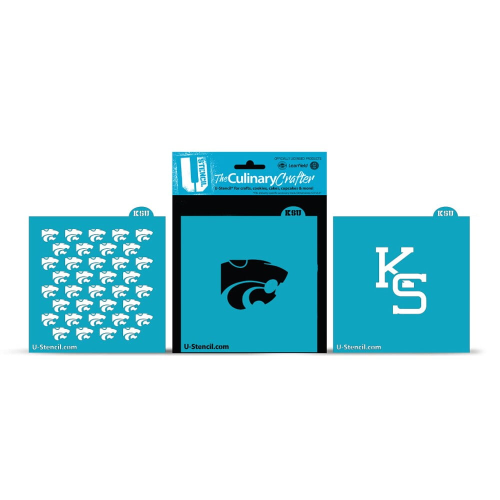 Kansas State Wildcats Culinary Crafter Stencil Set - Walmart.com