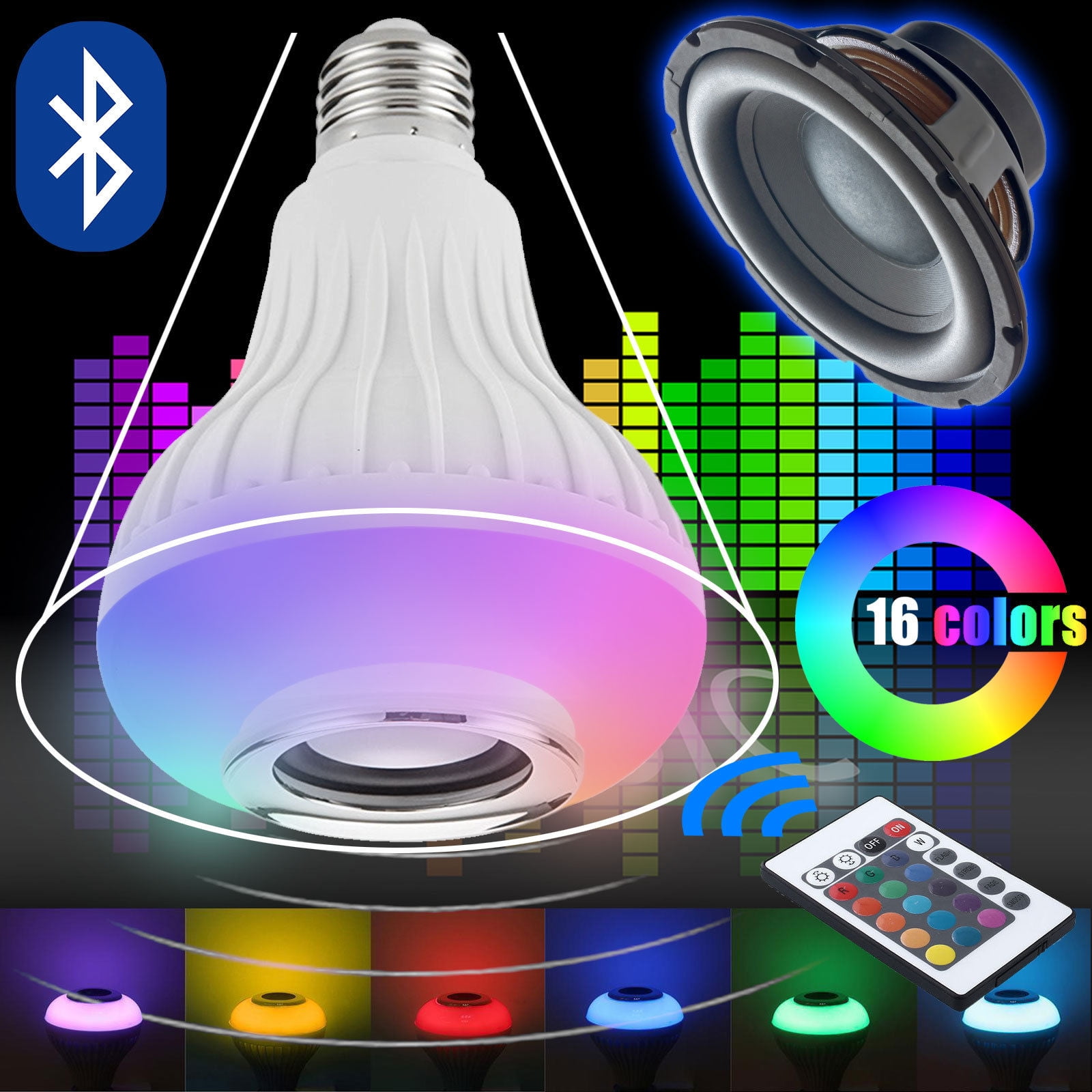 Kanstar E27 Smart Light Bulb, 50W Color LED, 1-Pack - Walmart.com