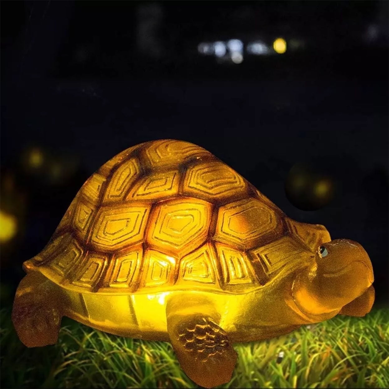 Kanstar Solar Turtle Lights, LED Glowing Shells, Weatherproof, 12 Pack ...