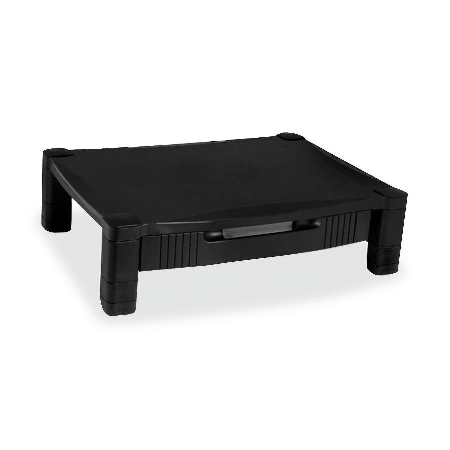 Kantek Adjustable Standard Monitor Stand with Drawer - Walmart.com