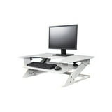 Kantek Desktop Riser Workstation Sit To Stand White, White - Walmart.com