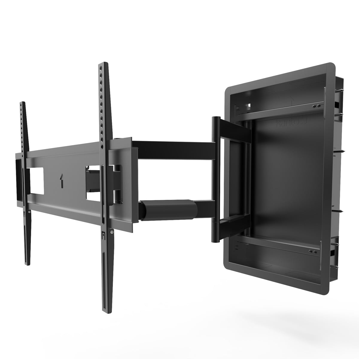 Kanto R500 Wall Mount for TV - Black - 1 Display(s) Supported80" Screen ...