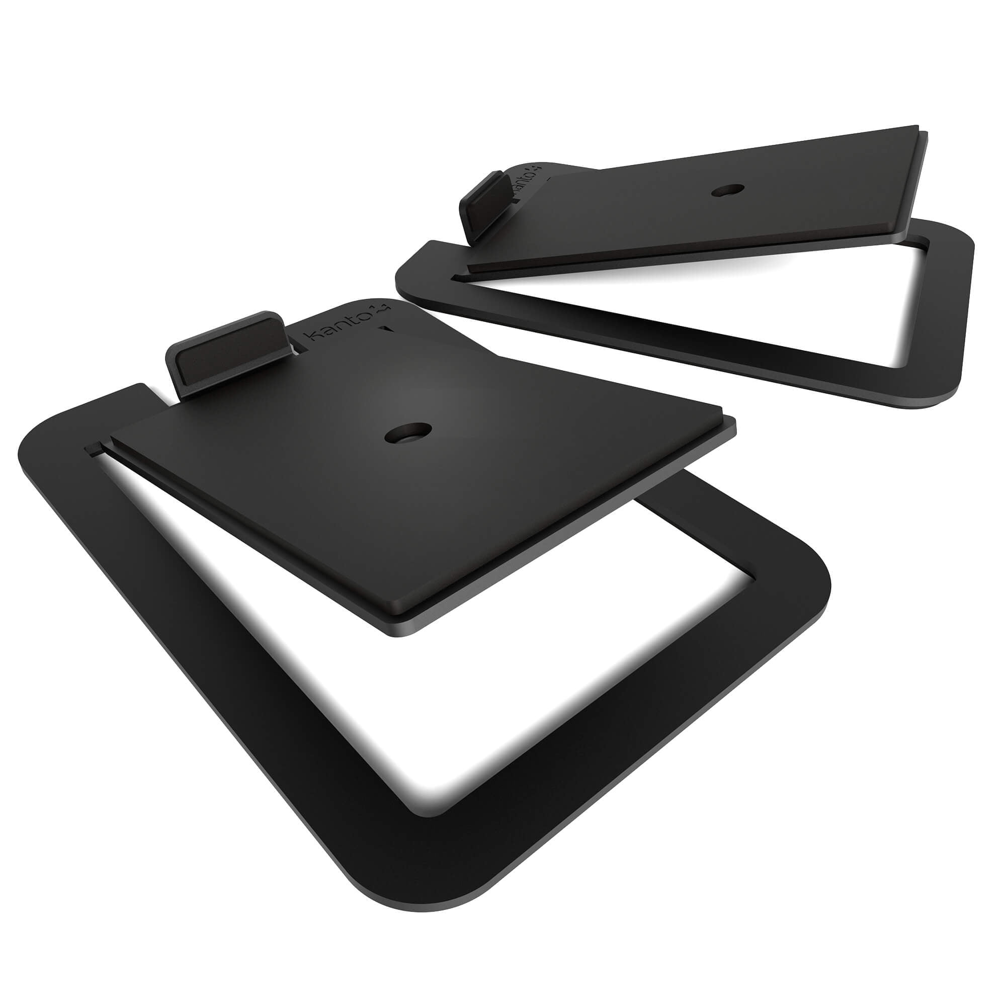 Kanto S4 Desktop Speaker Stands for Midsize Speakers, Black - 16 lb ...