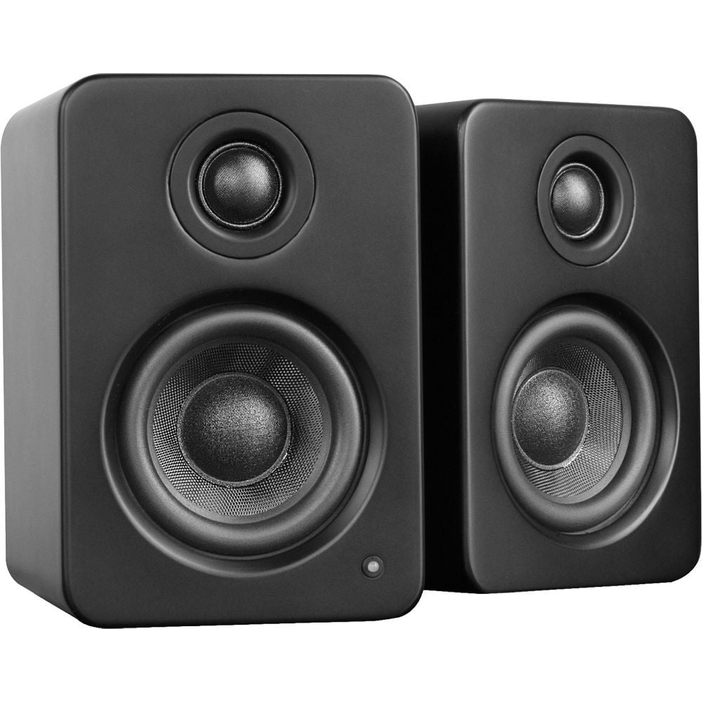 Kanto YU2 Powered Desktop Computer Speakers - Matte Black - Pair ...