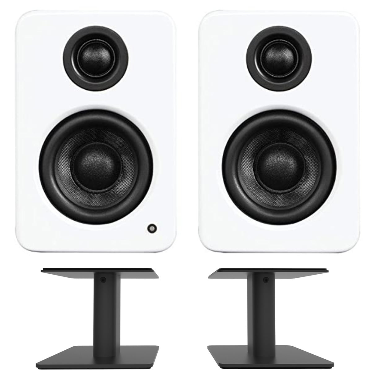 Kanto YU2MW 100W Bookshelf Computer Gaming Speakers - Matte White (Pair ...