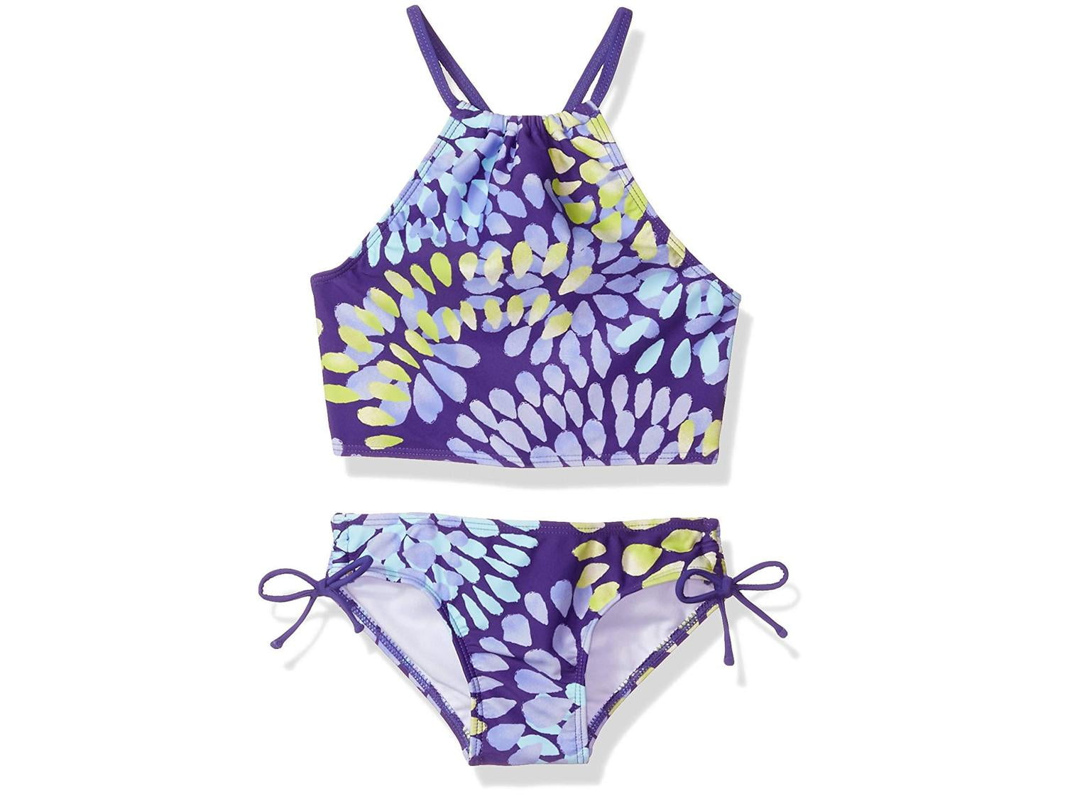 Kanu Surf Big Girls' Daisy Beach Sport Halter Tankini 2-Piece Swimsuit ...