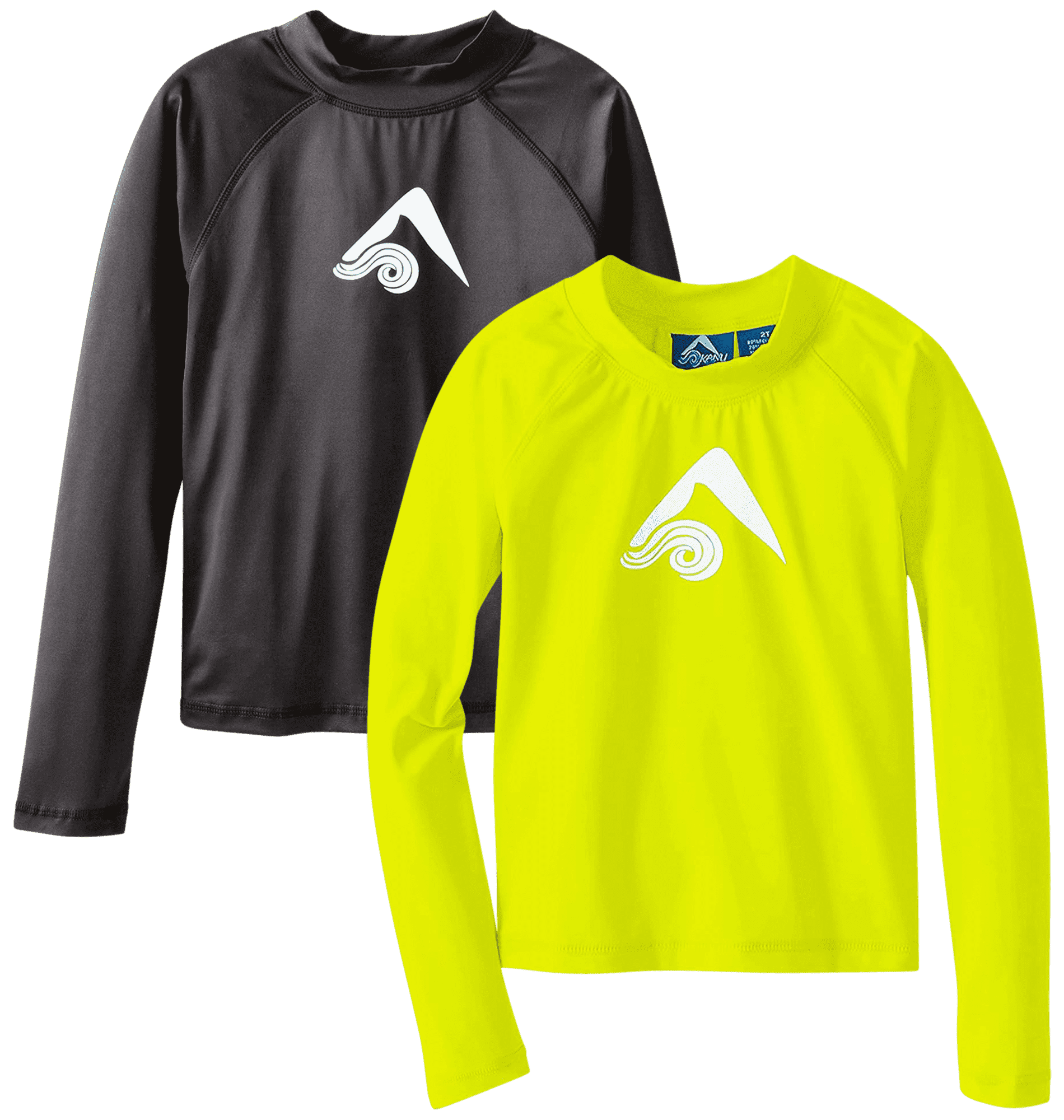 Kanu Surf Boys Swim Shirt - 2 Pack UPF 50+ Quick Dry Boys Rash Guard ...