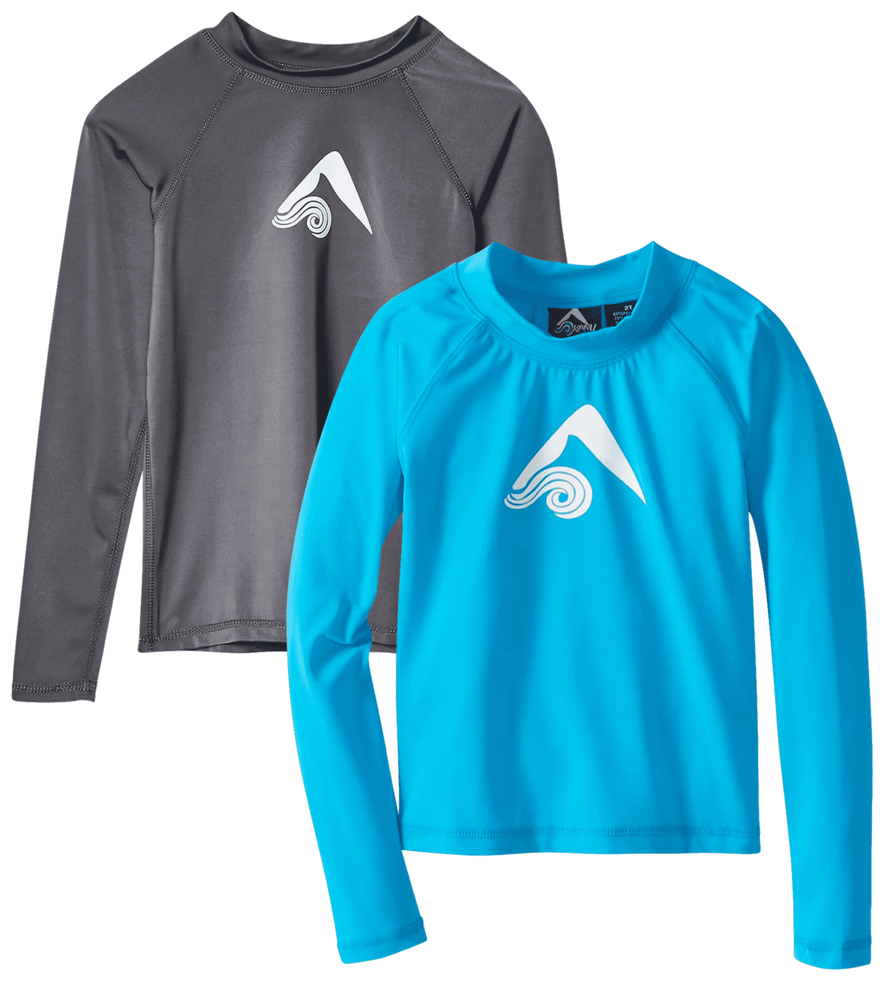 Kanu Surf Boys Rash Guard - 2 Pack UPF 50+ Quick Dry Long Sleeve or ...