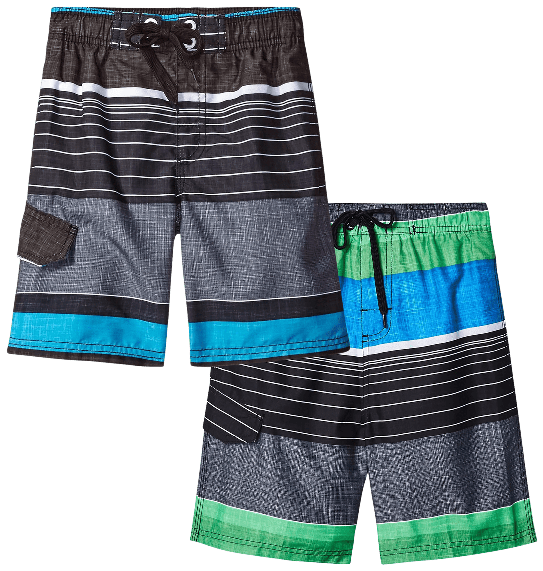 Kanu Surf Big Kids' Quick Dry Swim Trunks - Youth Wear Bathing Suit (8 ...