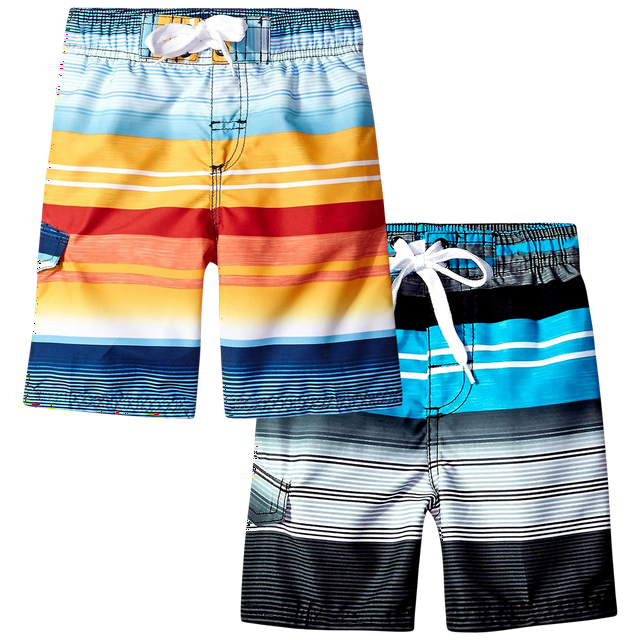 Kanu Surf Big Kids' Quick Dry Swimwear - Youth Swim Trunks Bathing Suit ...