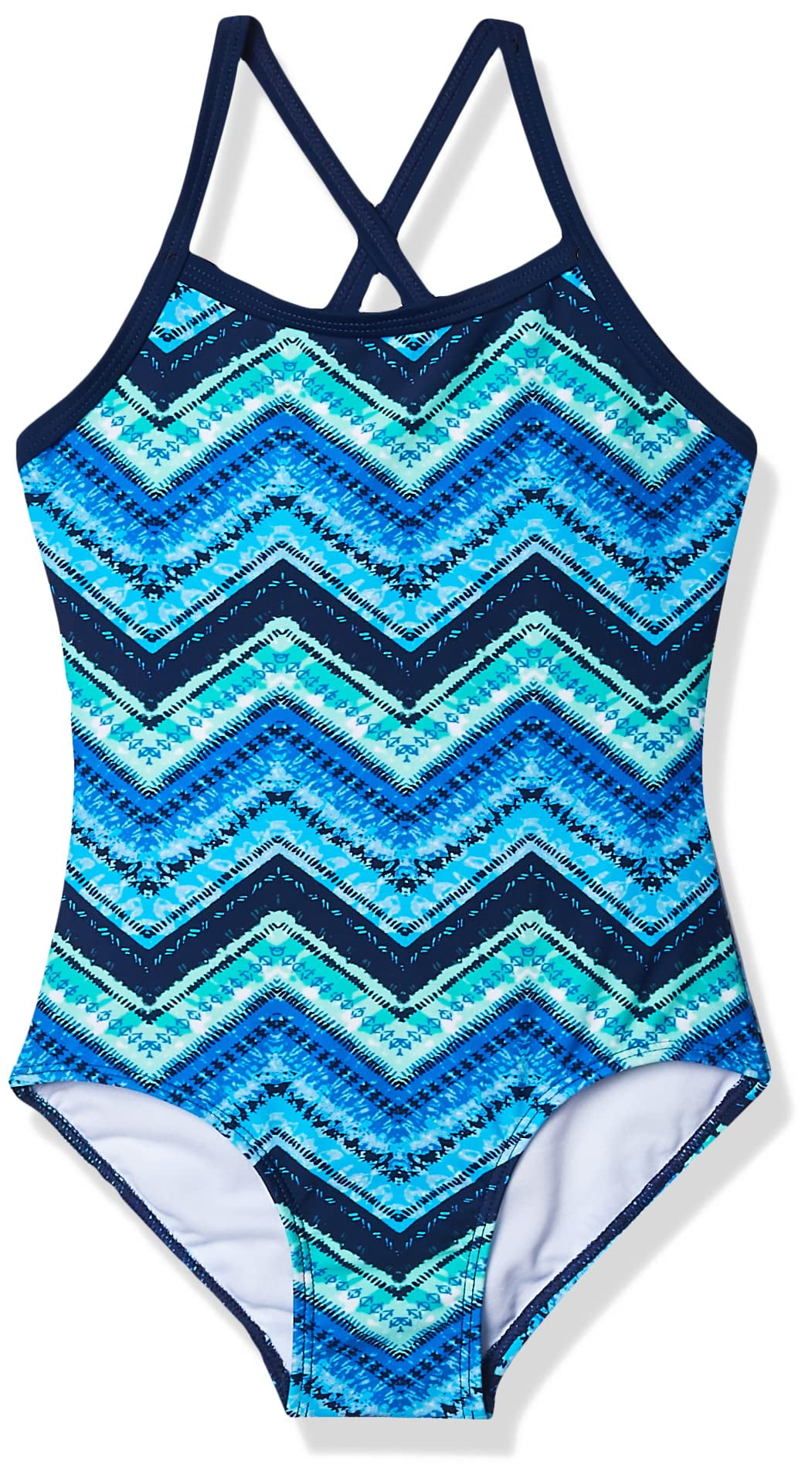Kanu Surf Girls Layla Beach Sport Banded 1 Piece Swimsuit Kirsten