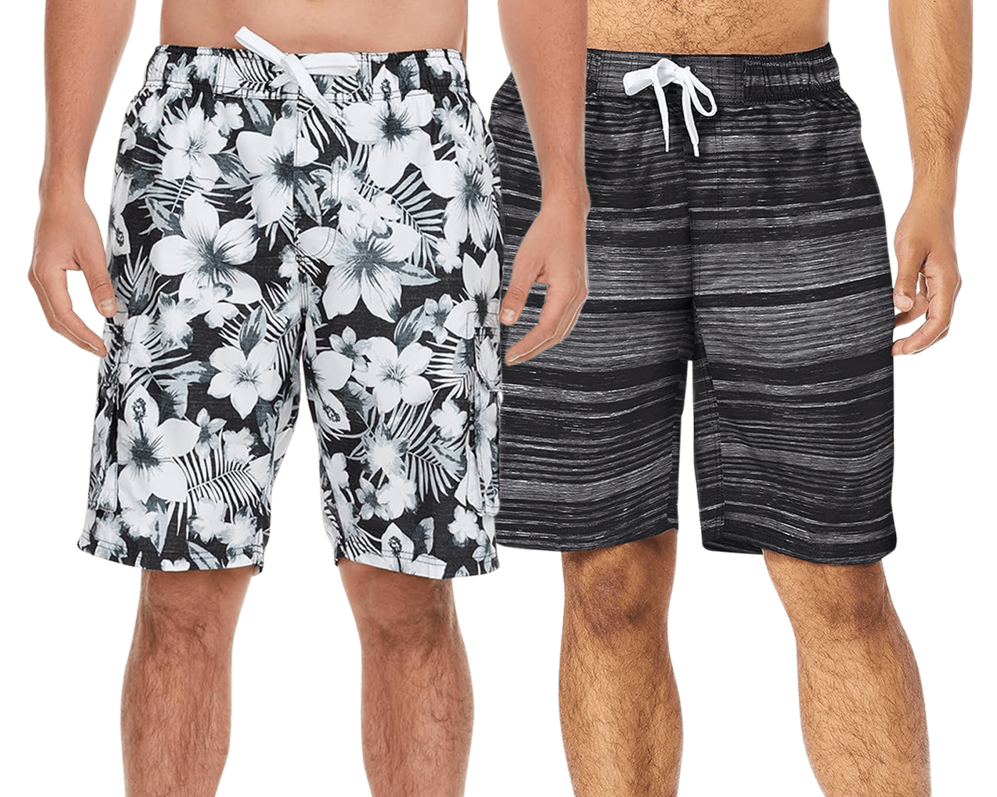 Kanu Surf Men's Swim Trunks - 2 Pack UPF 50+ Quick Dry Flex Bathing ...