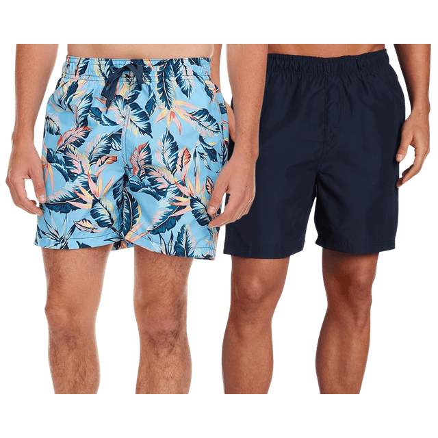 Kanu Surf Men's Swim Trunks - 2 Pack UPF 50+ Quick Dry Havana Bathing ...