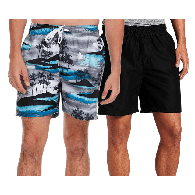 Kanu Surf Men's Swim Trunks - 2 Pack UPF 50+ Quick Dry Havana Bathing ...