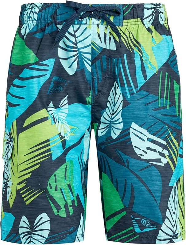 Kanu Surf Mens Bellaire Swim Trunks (Regular & Extended Sizes ...