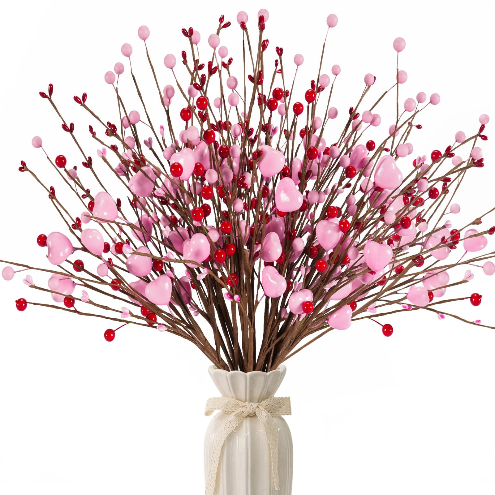 Kanxinr Valentines Day Decorations Valentine's Day Gifts 24 Pack Pink ...