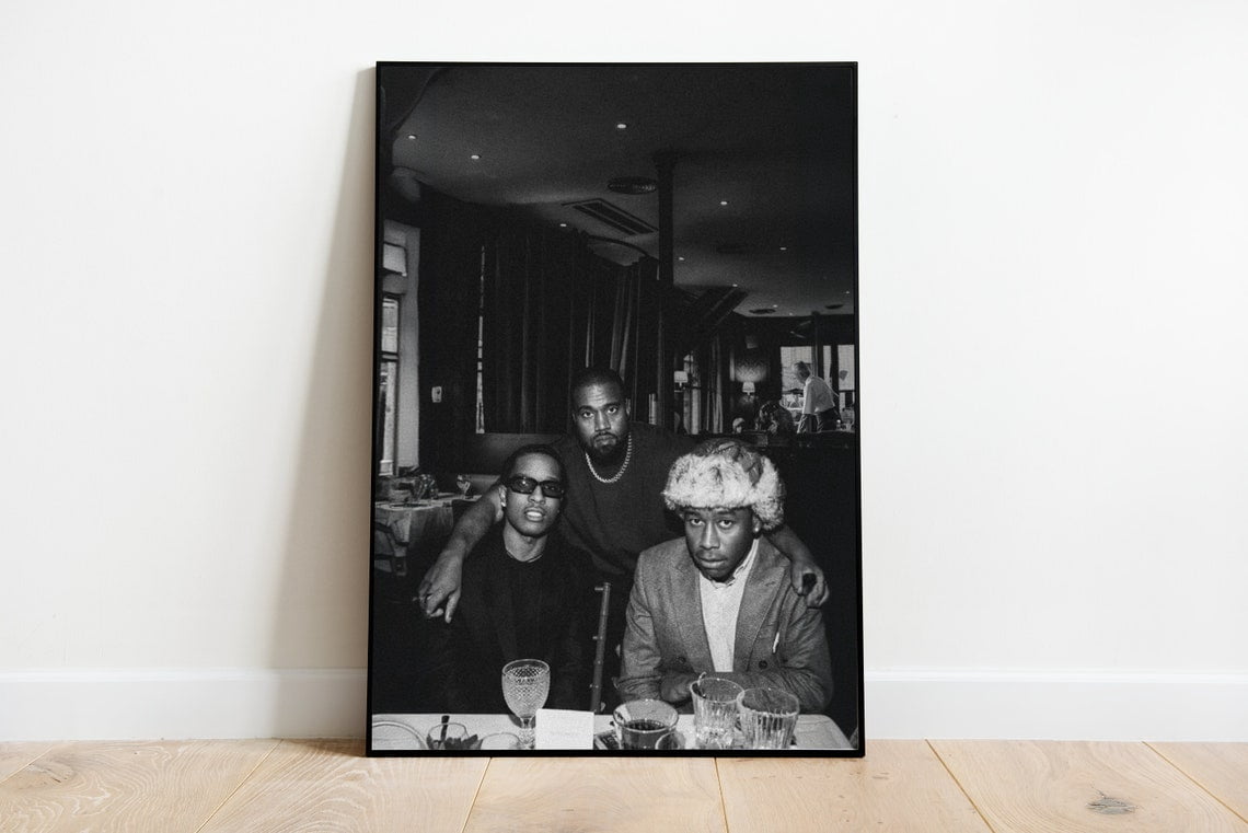 Kanye, Asap, Tyler The Creator Poster | Igor Album Poster | Asap Rocky ...