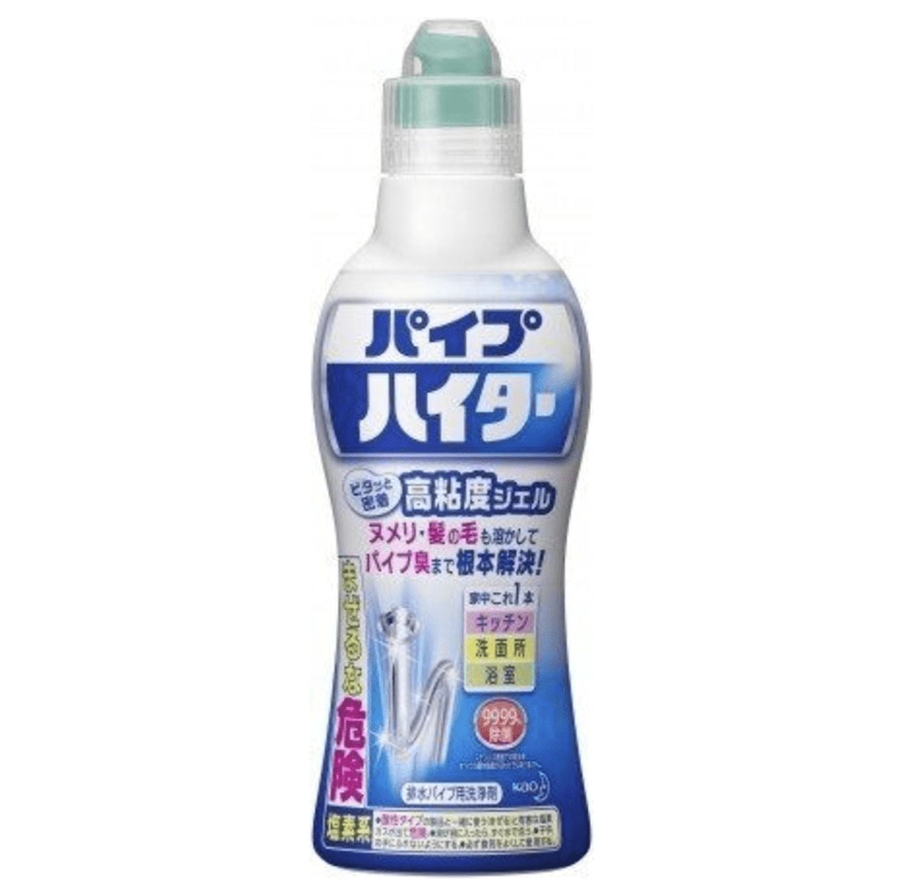 Kao Haiter Pipe Bleach Gel 500g - Walmart.com