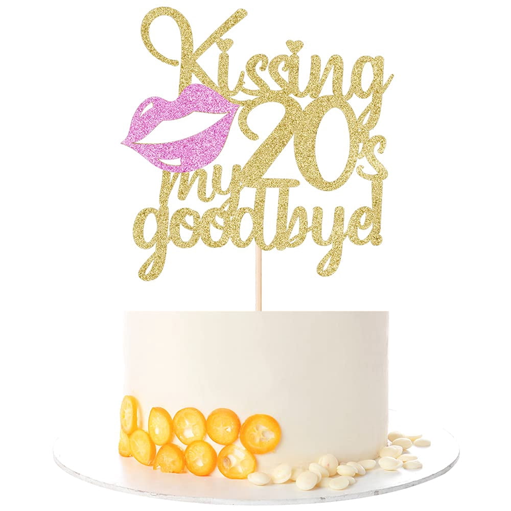 KaoenlaKissing My 20'sTRDN Goodbye Cake Topper, Cake Topper Decorations ...