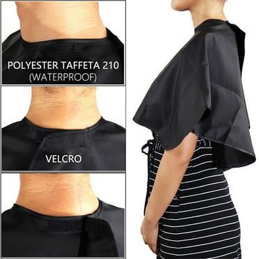 PULLIMORE Professional Barber Cape Waterproof Salon Gown with Velcro ...
