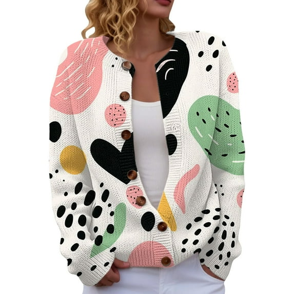 Kaondbfi Valentine's Day New Women's Fun and Cute Knitted Casual ...