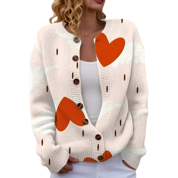 Kaondbfi Valentine's Day New Women's Fun and Cute Knitted Casual ...