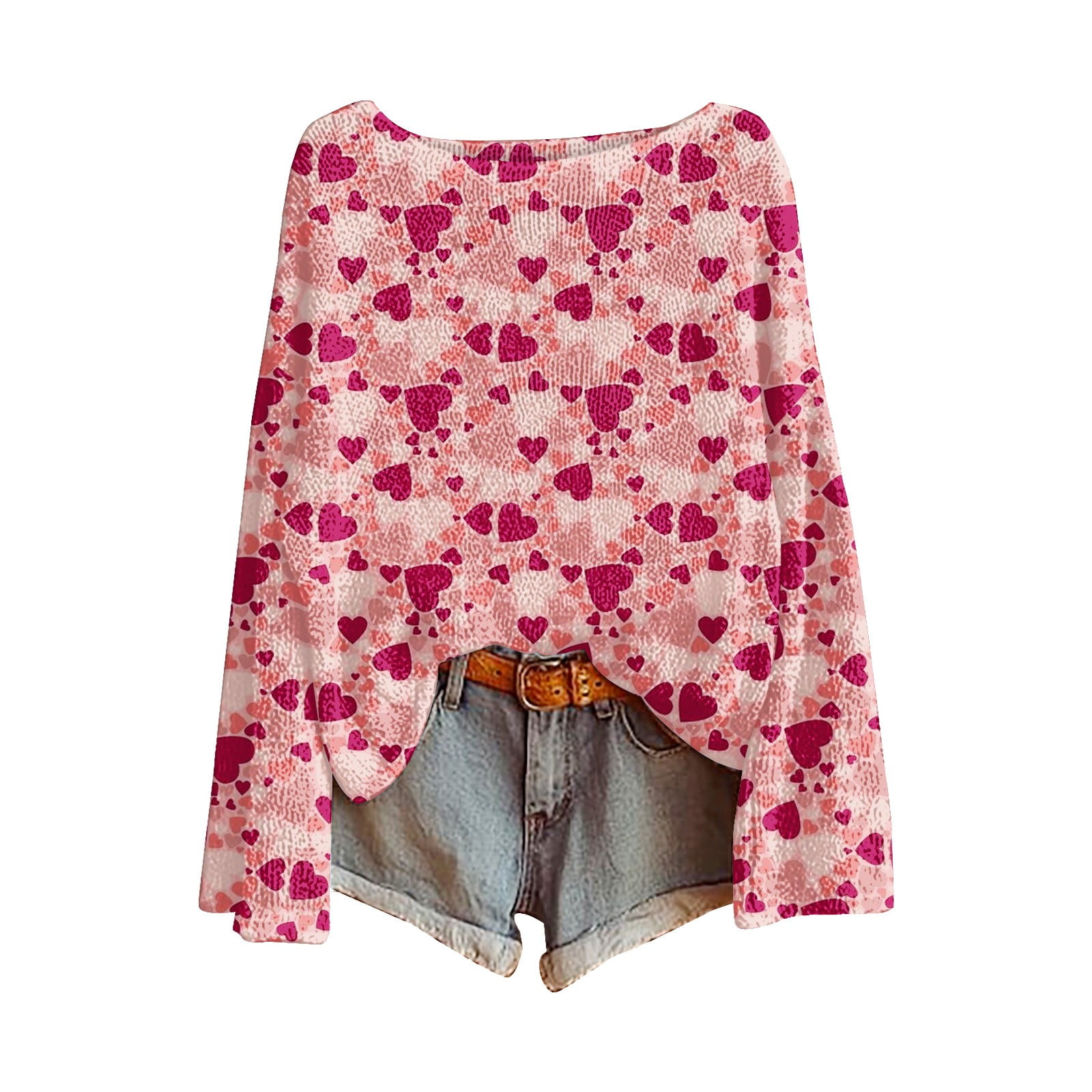 Kaondbfi Valentine's Day New Women's Fun and Cute Knitted Casual ...