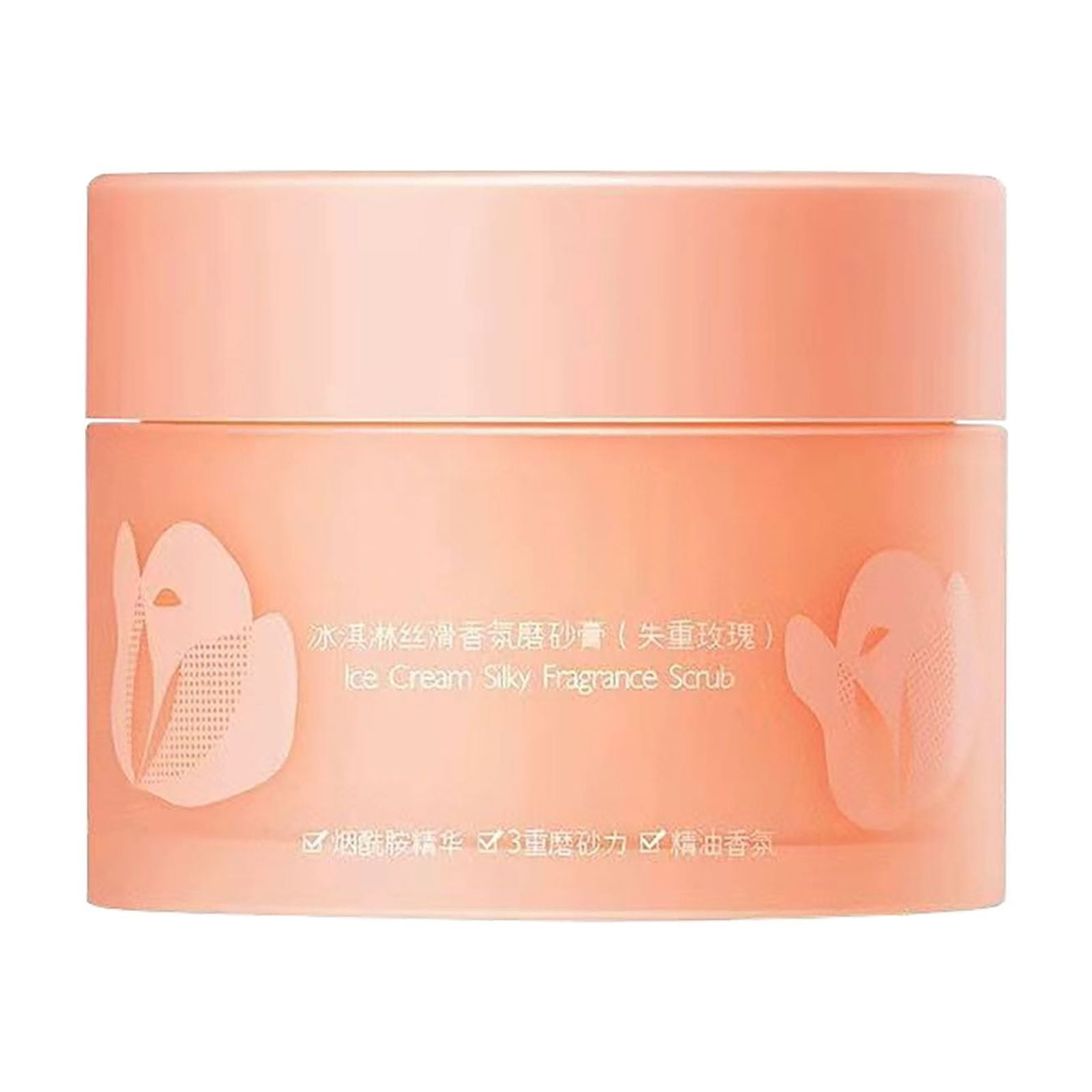 Kaonry Silky Aroma Scrub (Weightless Rose) 250G, Dead Sea and Sweet ...