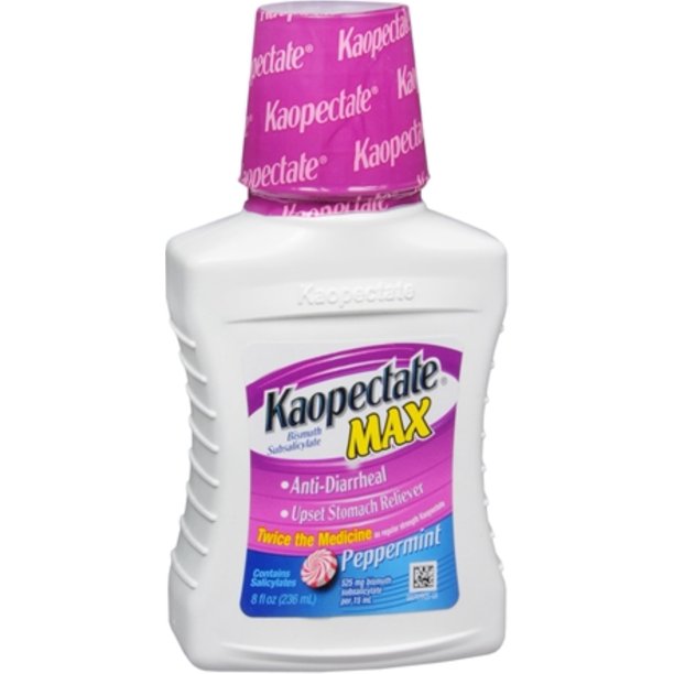 Kaopectate Extra Strength Liquid Peppermint, 8 oz (Pack of 3) - Walmart.com