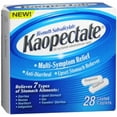 Kaopectate Multi-Symptom Relief Caplets, Diarrhea, Stomach Upset, Gas ...