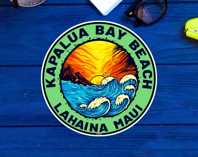 Kapalua Bay Beach Maui Sticker Decal To Hawaii Sticker Made In Usa New ...