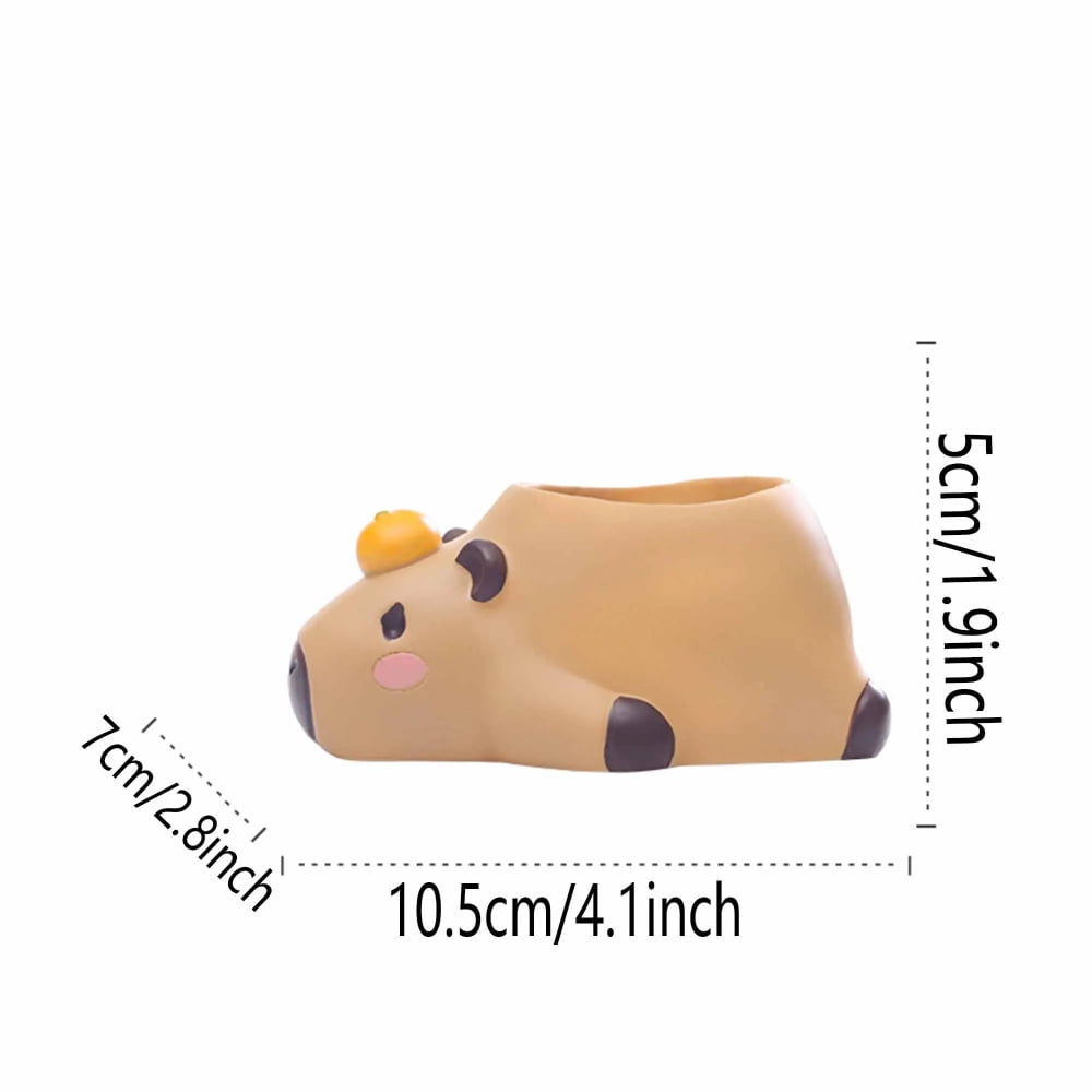 Kapibala Creative Succulent Resin Flower Pot Fun Dolphin Desktop ...