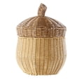 Kaplan Early Learning Company Acorn Washable Wicker Floor Basket ...