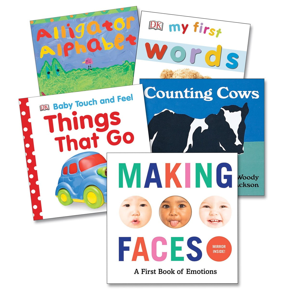 Kaplan Early Learning Baby Basics Board Books - Set of 5 - Walmart ...