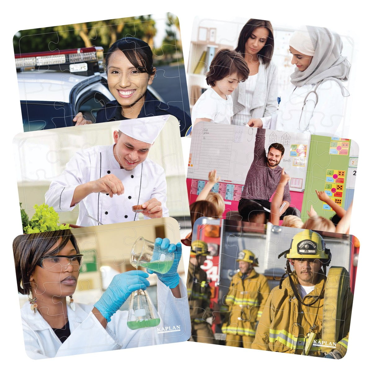 Kaplan Jigsaw Puzzles - Career Exploration for Preschoolers - Walmart ...