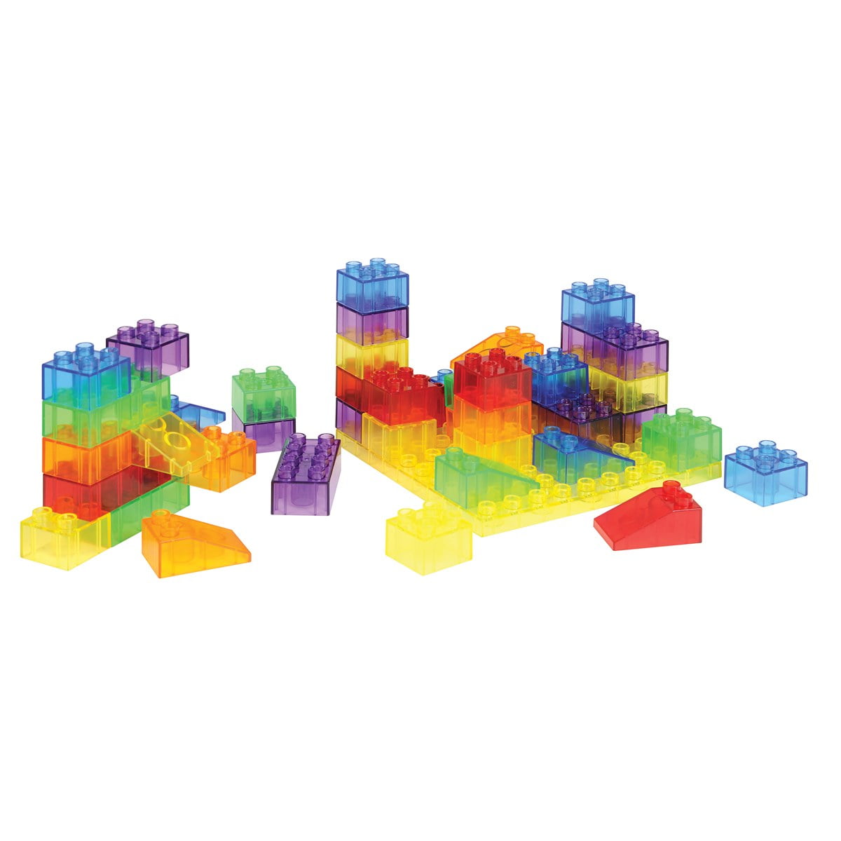 Kaplan Early Learning Company Click Builders Prism Jr. - 72 Pieces ...