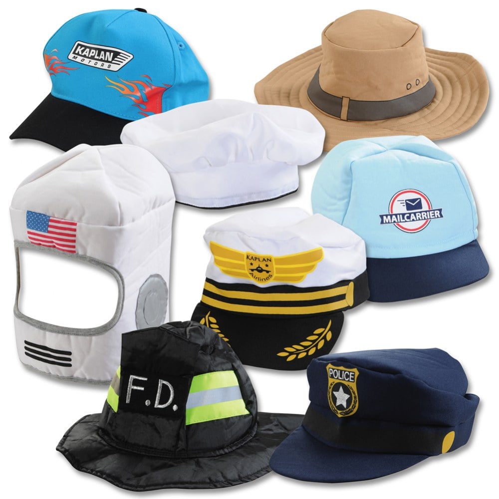 Kaplan Early Learning Company Community Helper Hat Collection - Set of ...