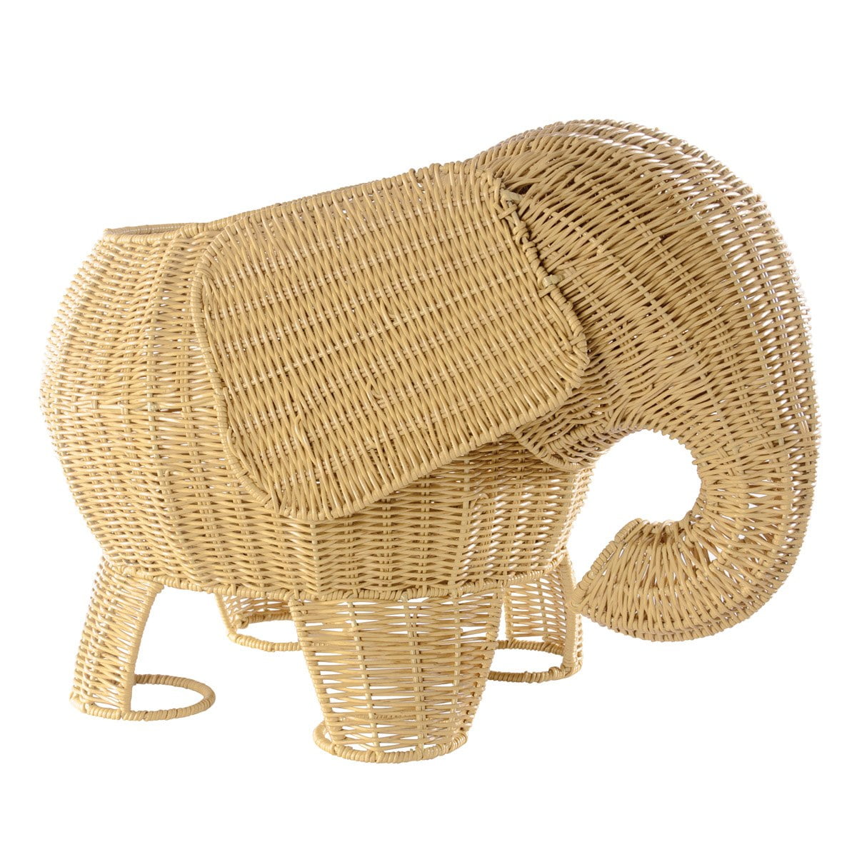 Kaplan Early Learning Company Elephant Washable Wicker Floor Basket ...